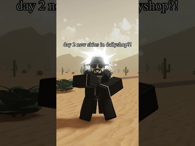 day 2 new skins in dailyshop??! 🎮 #roblox #evade #crifzy