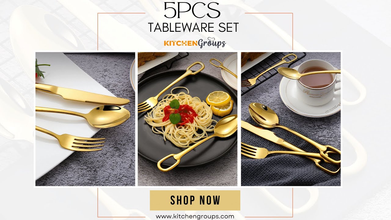 Time to Get Cutlery-Crazy with Kitchen Groups Cutlery Set - YouTube