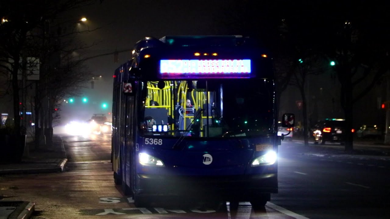 MTA Bus Company 2015 New Flyer XD60 "Xcelsior" Artic 5368 On The Q52 ...