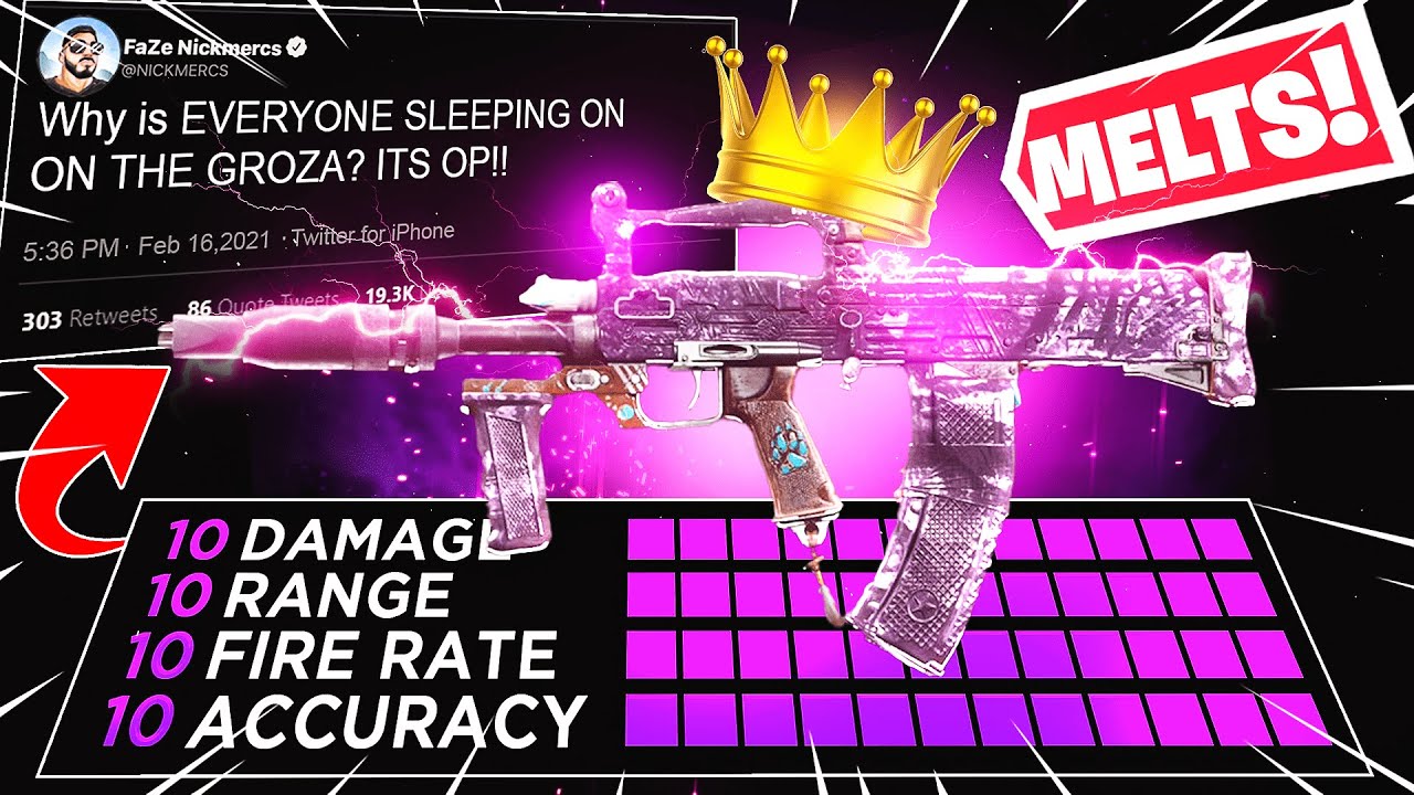 *ATTENTION* NEW GROZA META... GOD GUN! GROZA BEST CLASS SETUP LOADOUT ...