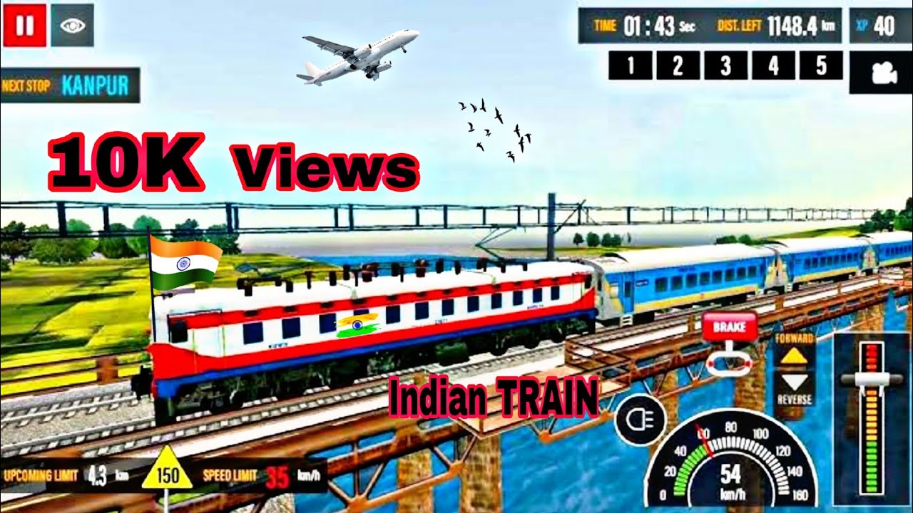 Indian Trains Sim real Indian railway simulation, Play Indian Train ...