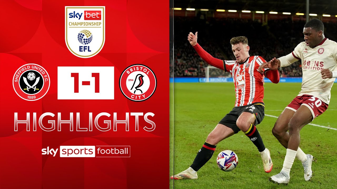 Sykes rescues point for Robins in added time! | Sheffield United 1-1 ...