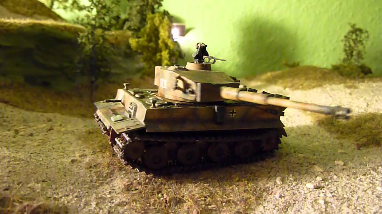 RC Tiger Panzer 1/87 Modell - YouTube