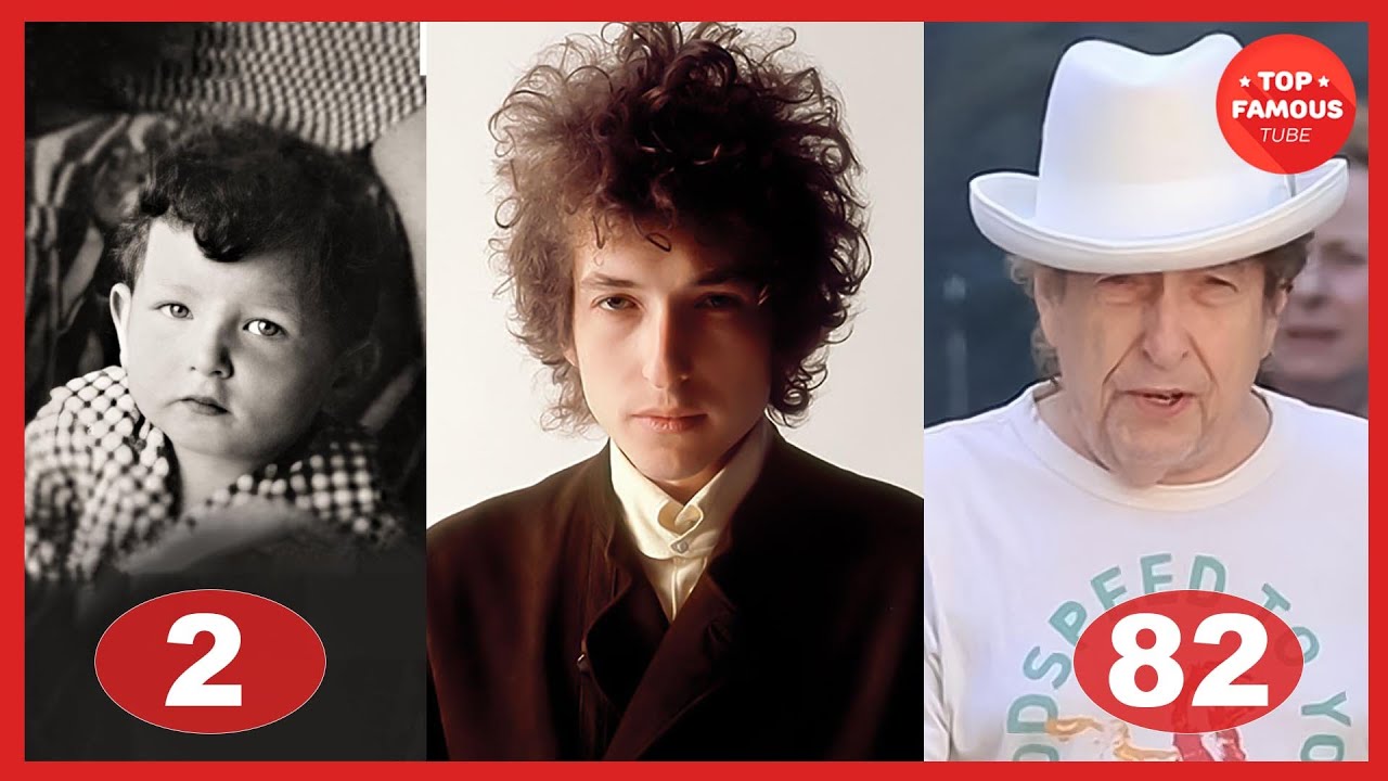 Bob Dylan Transformation ⭐ From 1 To 82 Years Old - YouTube