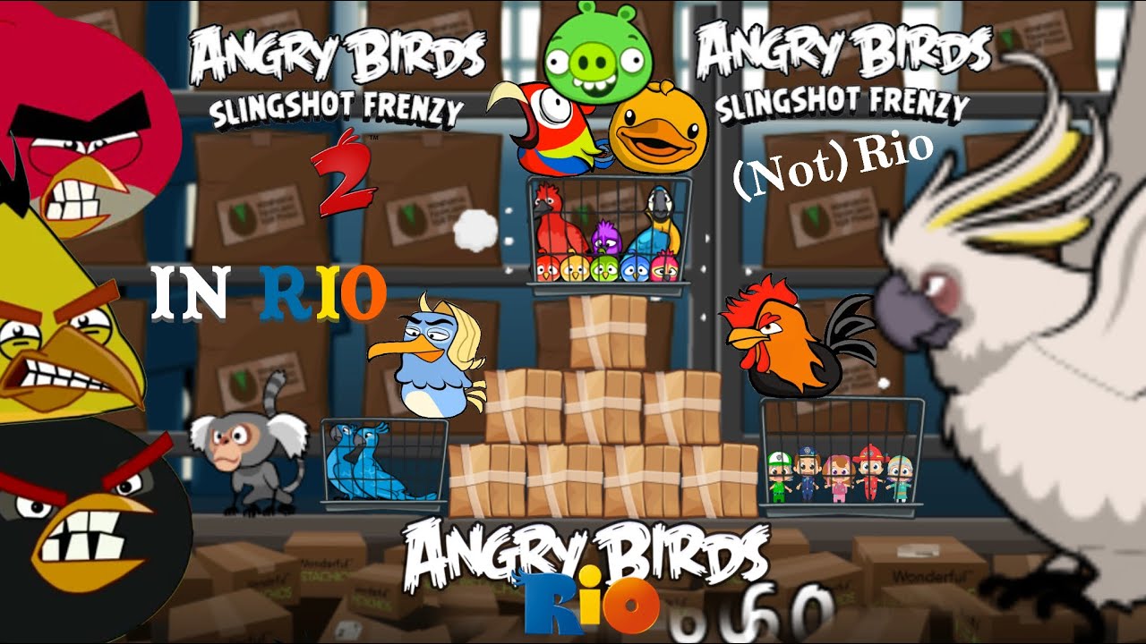 Angry Birds (Not) Rio,In Rio,(Not) Rio 2,(Not) Nick Jr. Rio & In Battle ...