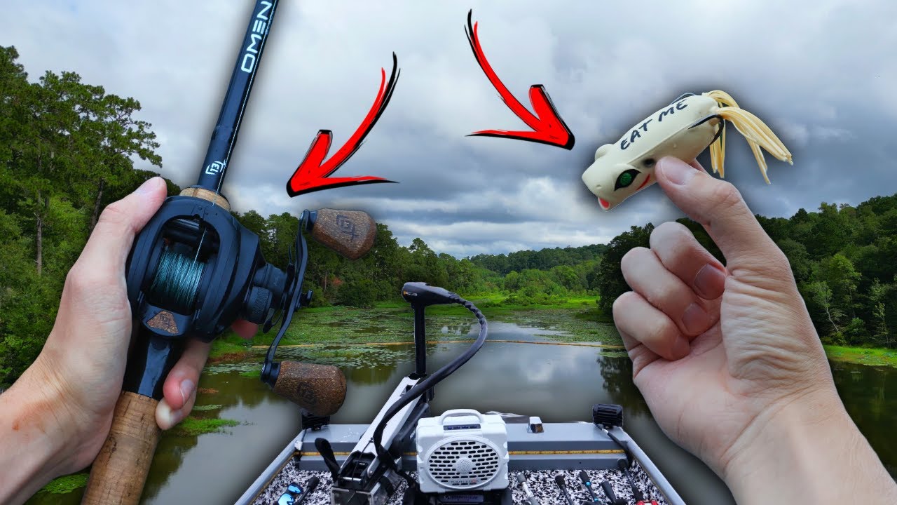 Fishing TINY Texas Lake for GIANT Bass! - YouTube