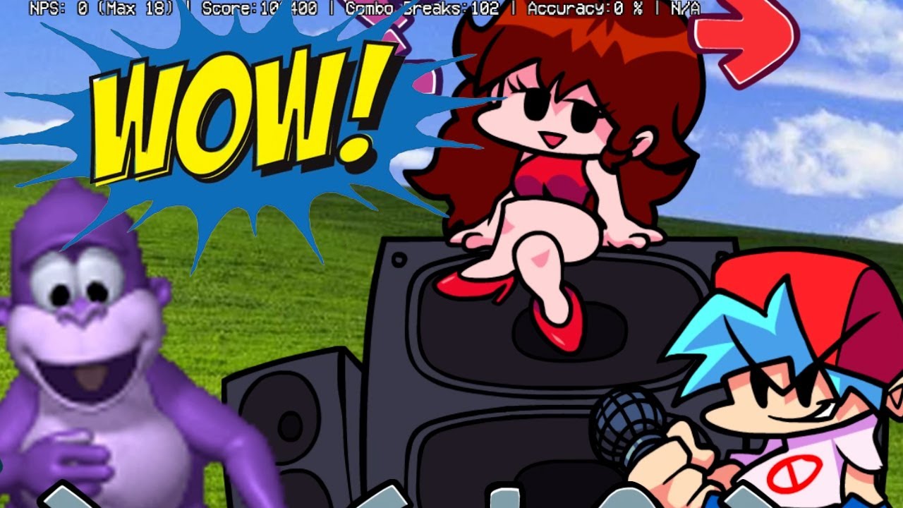 Friday Night Funkin- FNF Bonzi Buddy VS Boyfriend - YouTube