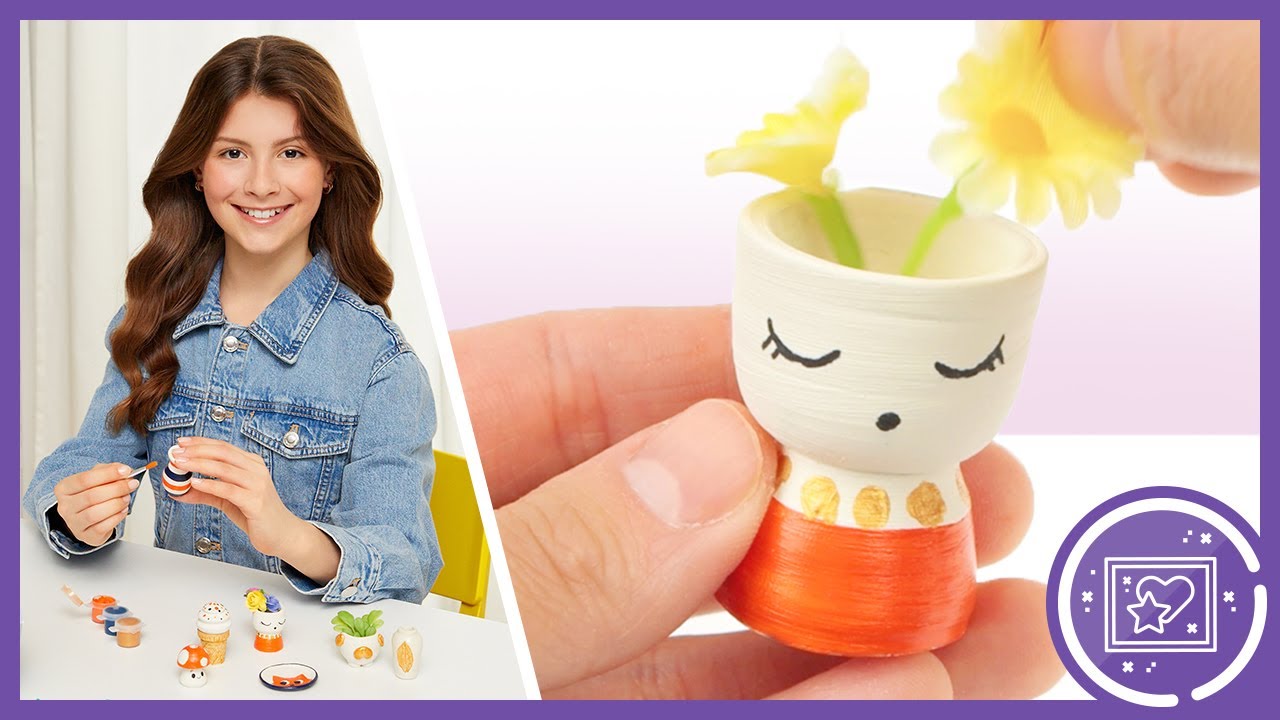 Mini Pottery Studio: Decoration tips - YouTube