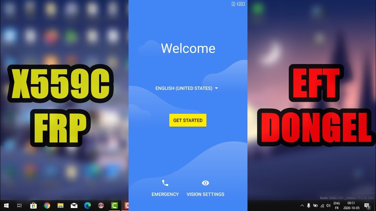 INFINIX X559C FRP HOT5 - YouTube