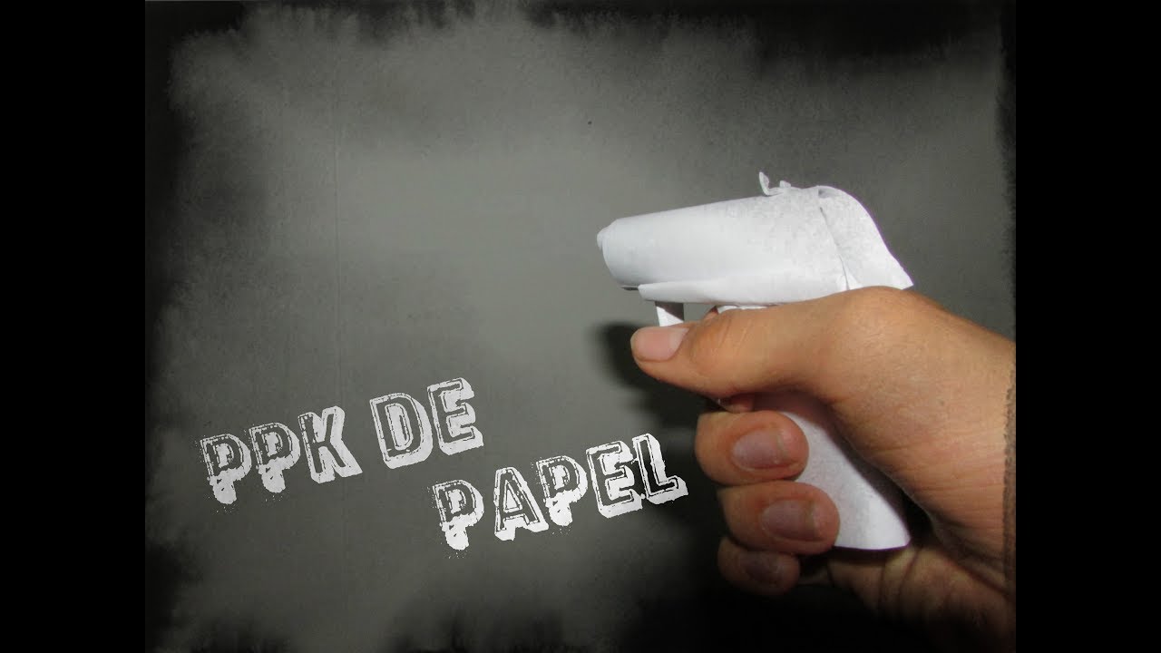 como hacer una ppk de papel - YouTube
