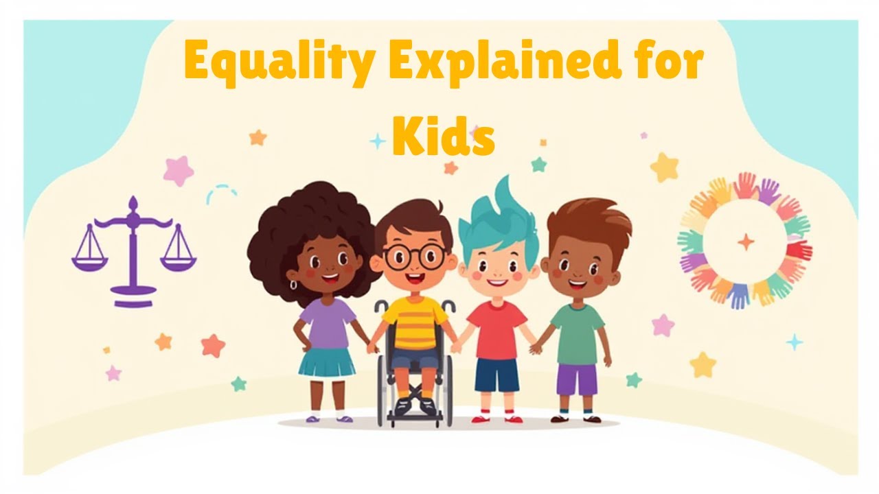What is Fairness? ⚖️ (Equality vs. Equity for Kids) - YouTube