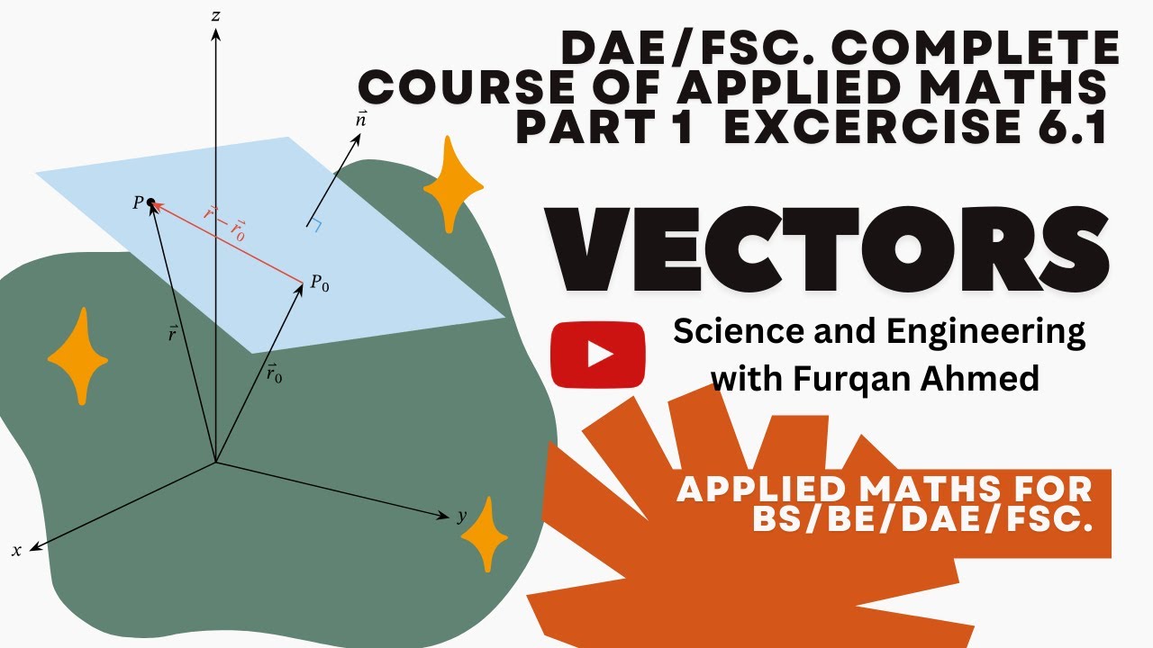 Applied Maths Excercise No 6.1 Part 1 - YouTube