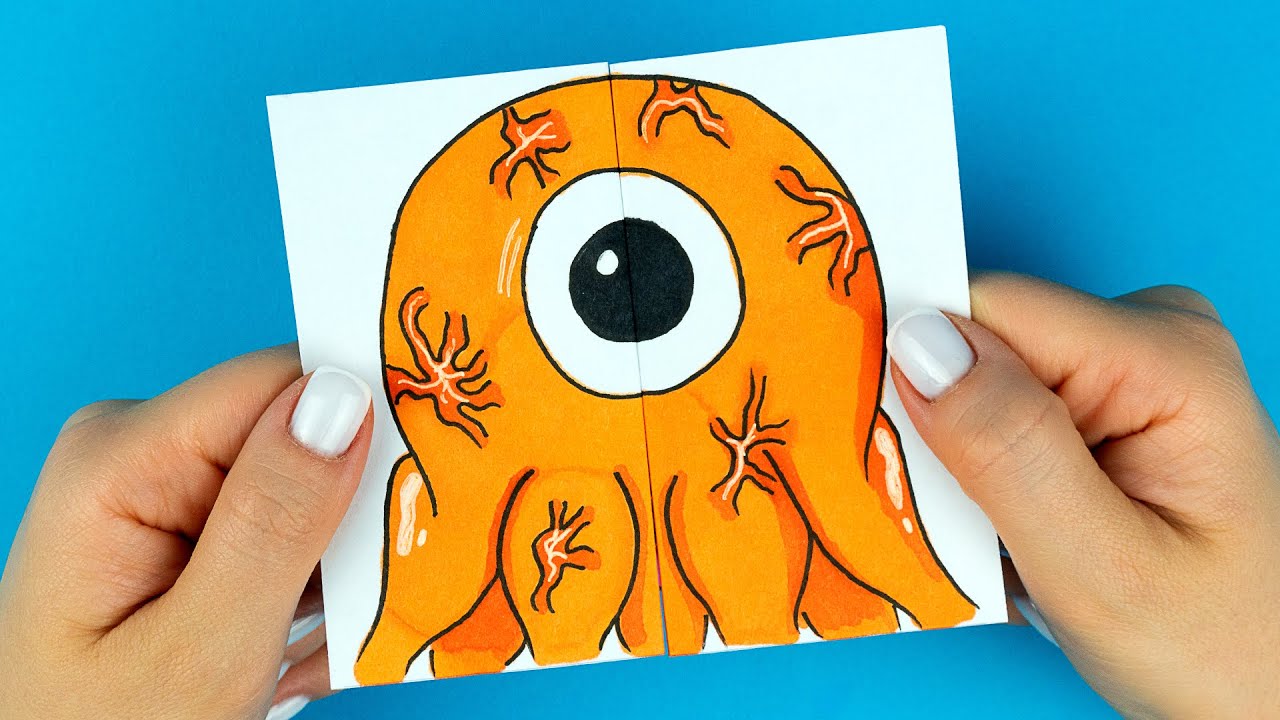 Paper Craft STINGER FLYNN vs PINKY STEWIE transformation | Garten of ...