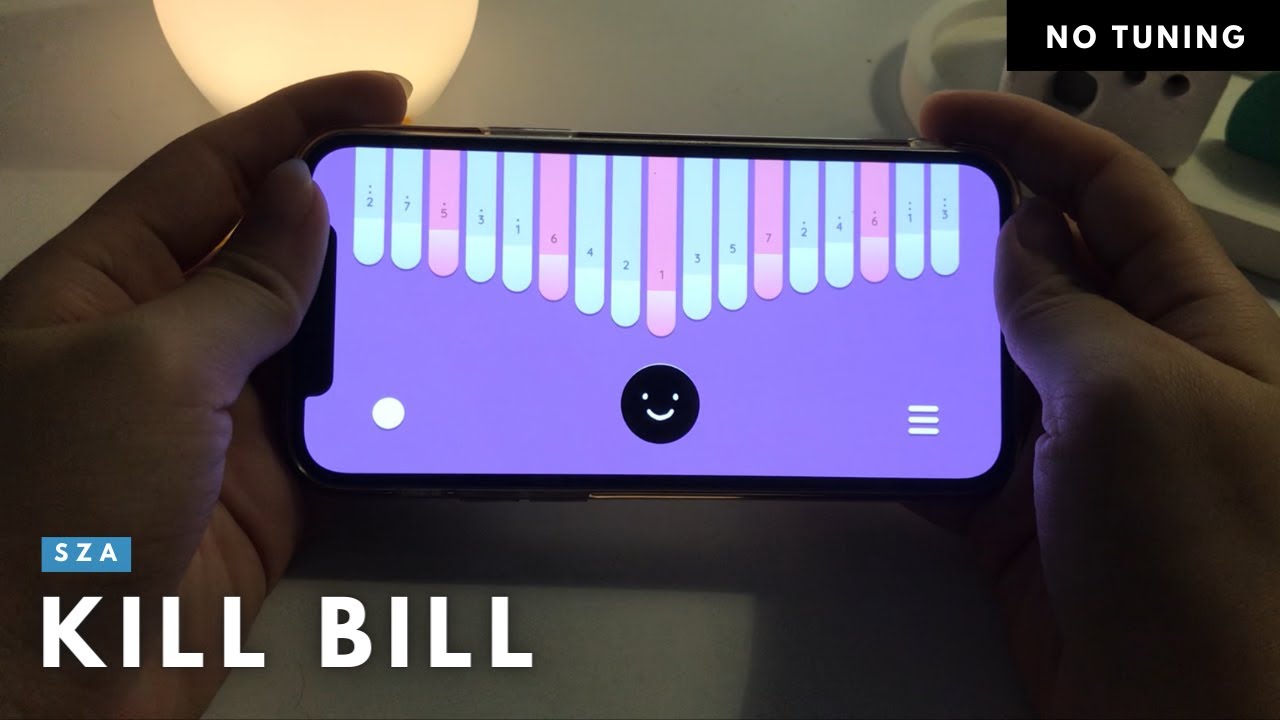 Kill Bill - SZA | Kalimba App Cover With Tabs (My Spring Lullaby) - YouTube