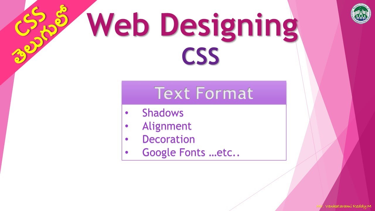 Web Designing (11/30) CSS Part4 - YouTube