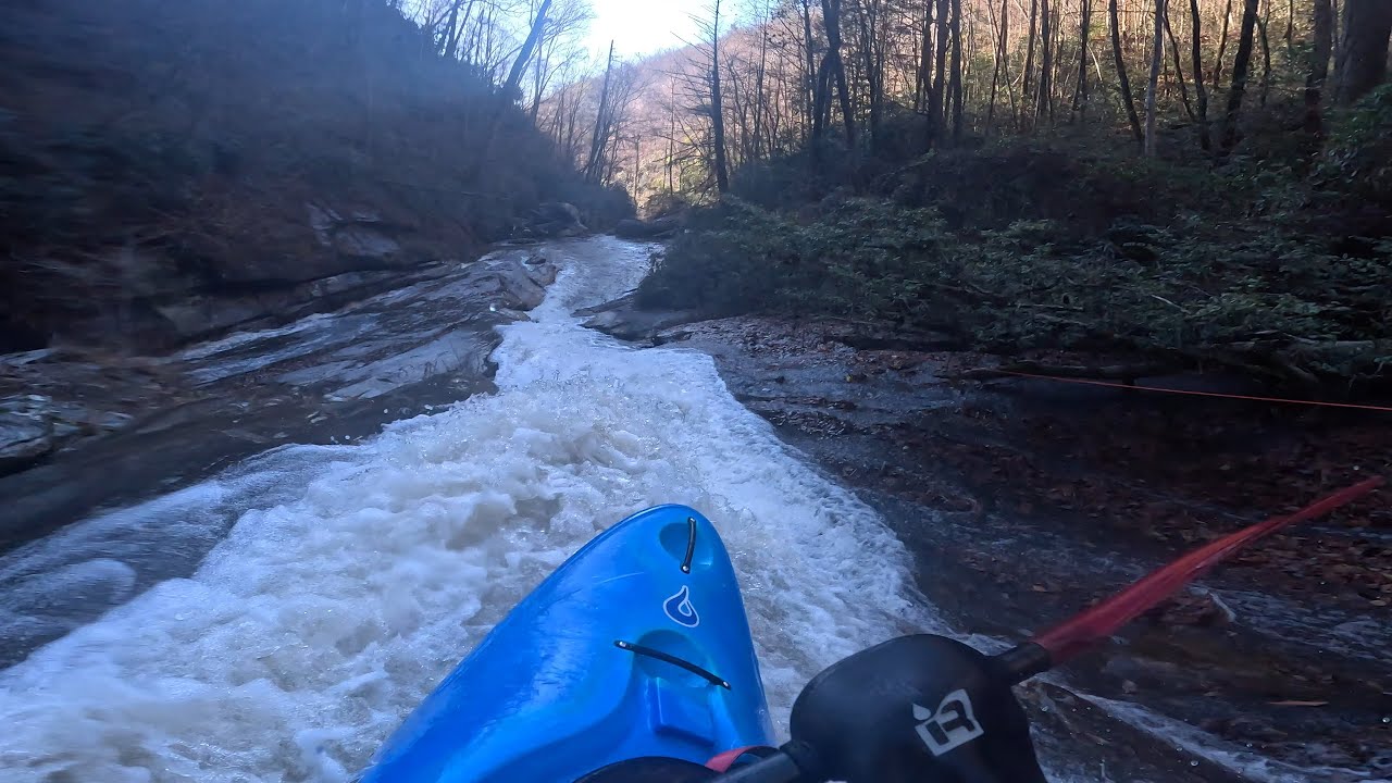 Kayaking Extremely Low Water Thompson [CINEMATIC] - YouTube