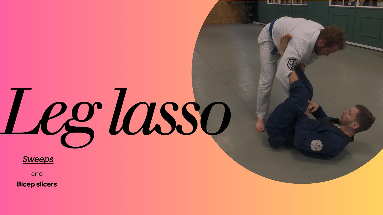 Leg Lasso Attacks – High Percentage Submissions & Sweeps - YouTube