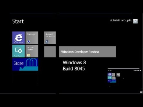 Windows build 8056 - YouTube