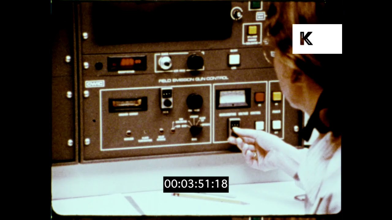 1970s Electron Microscope, UK Science Lab, 16mm - YouTube