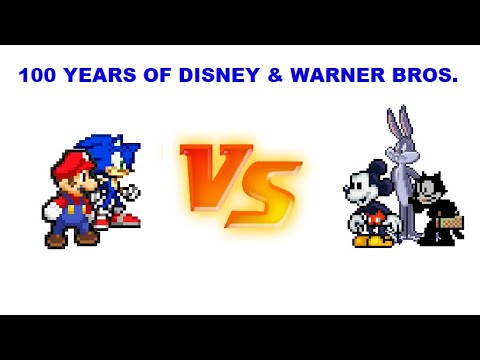 Mario vs. Everybody Episode #32 (100 Years of Disney & Warner Bros ...