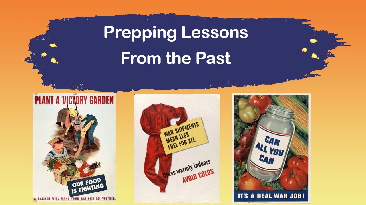 Prepping Lessons From the Past - Prep Now - YouTube