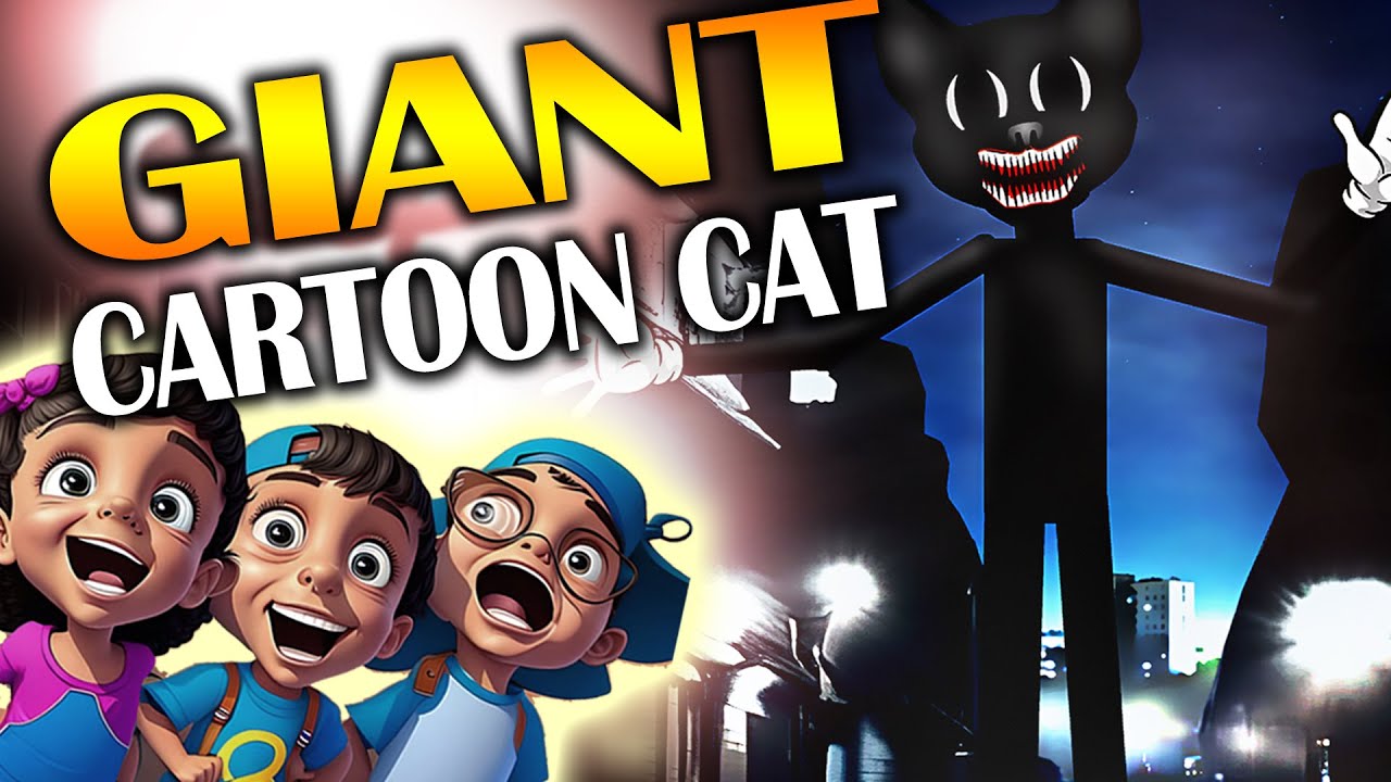 GIANT Cartoon Cat / Horror video - YouTube