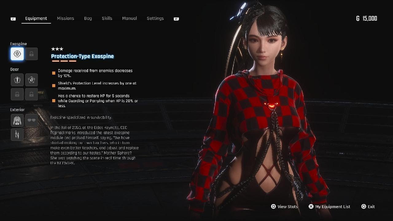 Stellar Blade: Interface/Outfit Showcase - YouTube