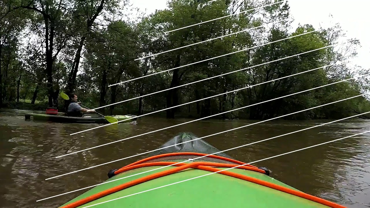 Kayaking the flooded Shenango River - YouTube