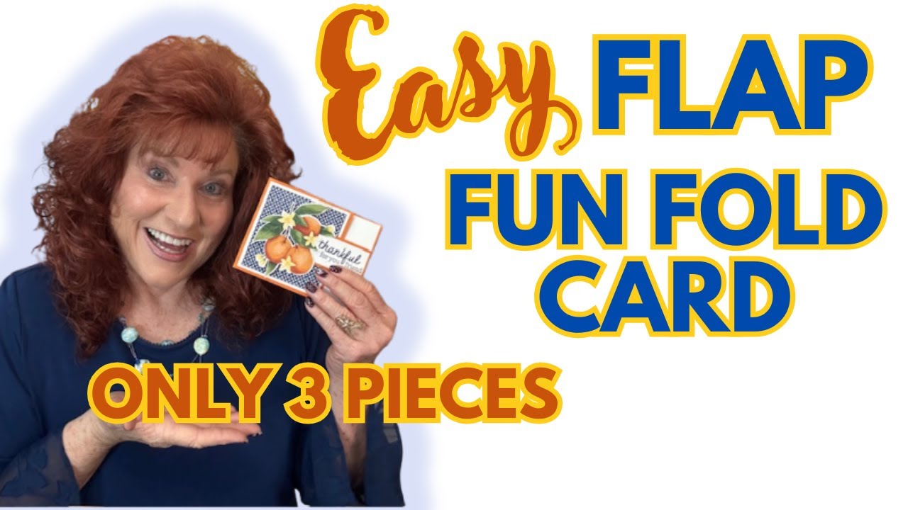 Make This STUNNING 3-Piece Flap Card in Minutes! - YouTube