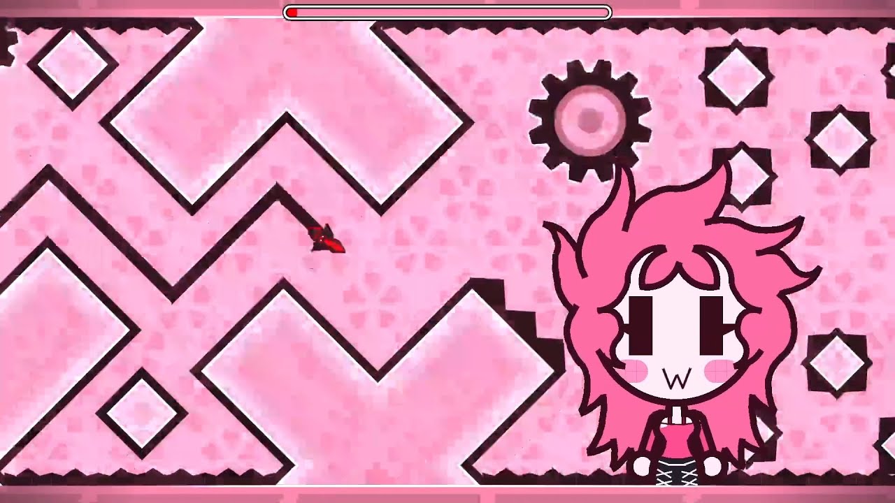 Ashley Wave Trials E 100% complete [All coins] | Geometry Dash - YouTube