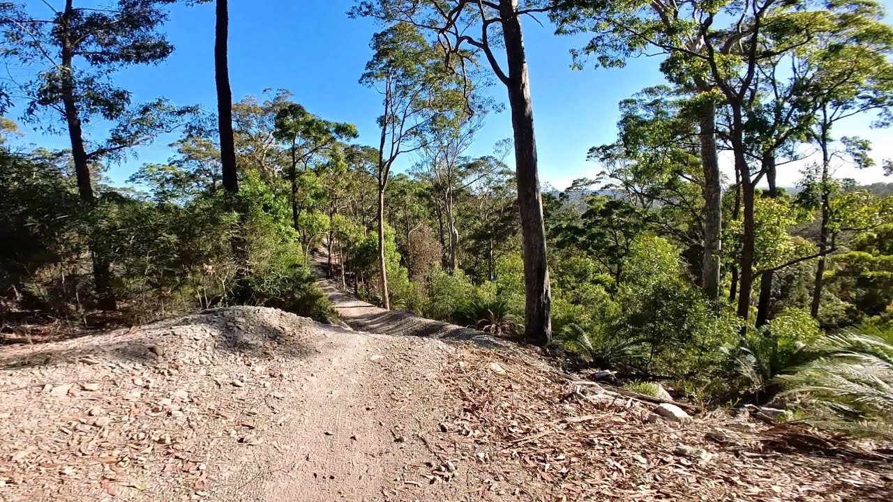 Narooma Mountain Bike Park - Gravity Zone - Colonel Senders (Didn't send it) - YouTube