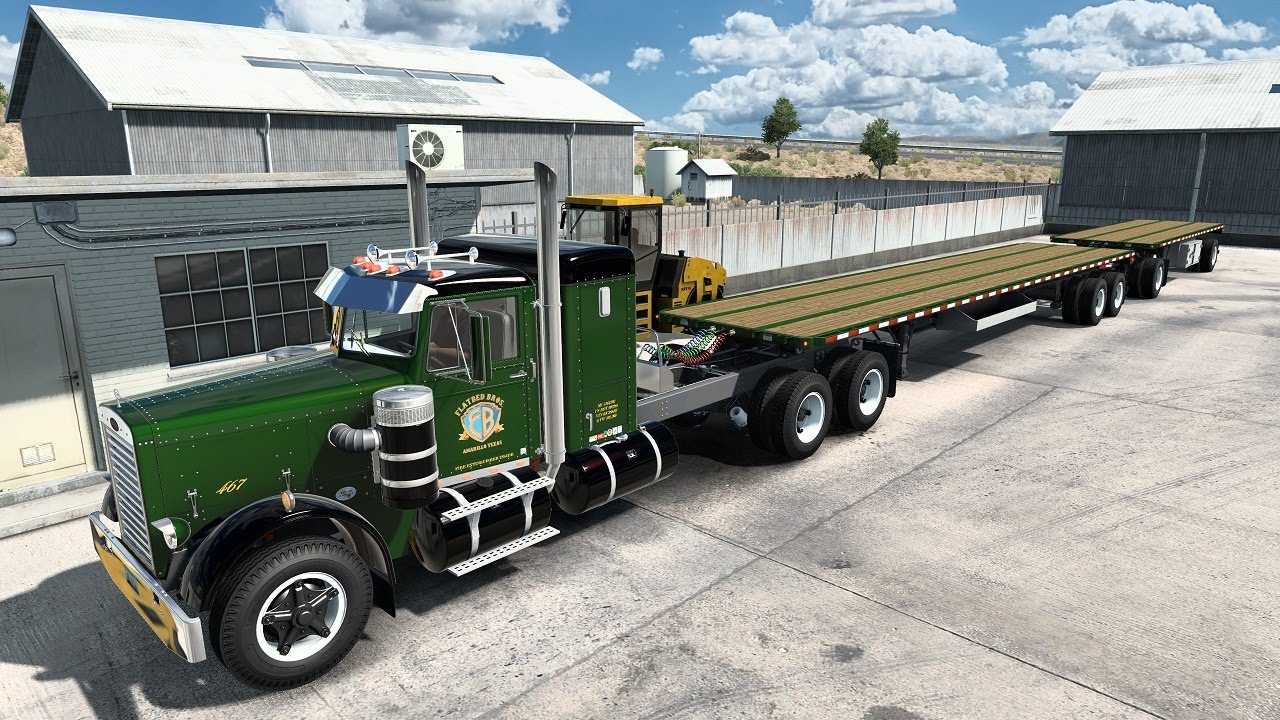 ATS Peterbilt 351 Tucson to Flagstaff. - YouTube