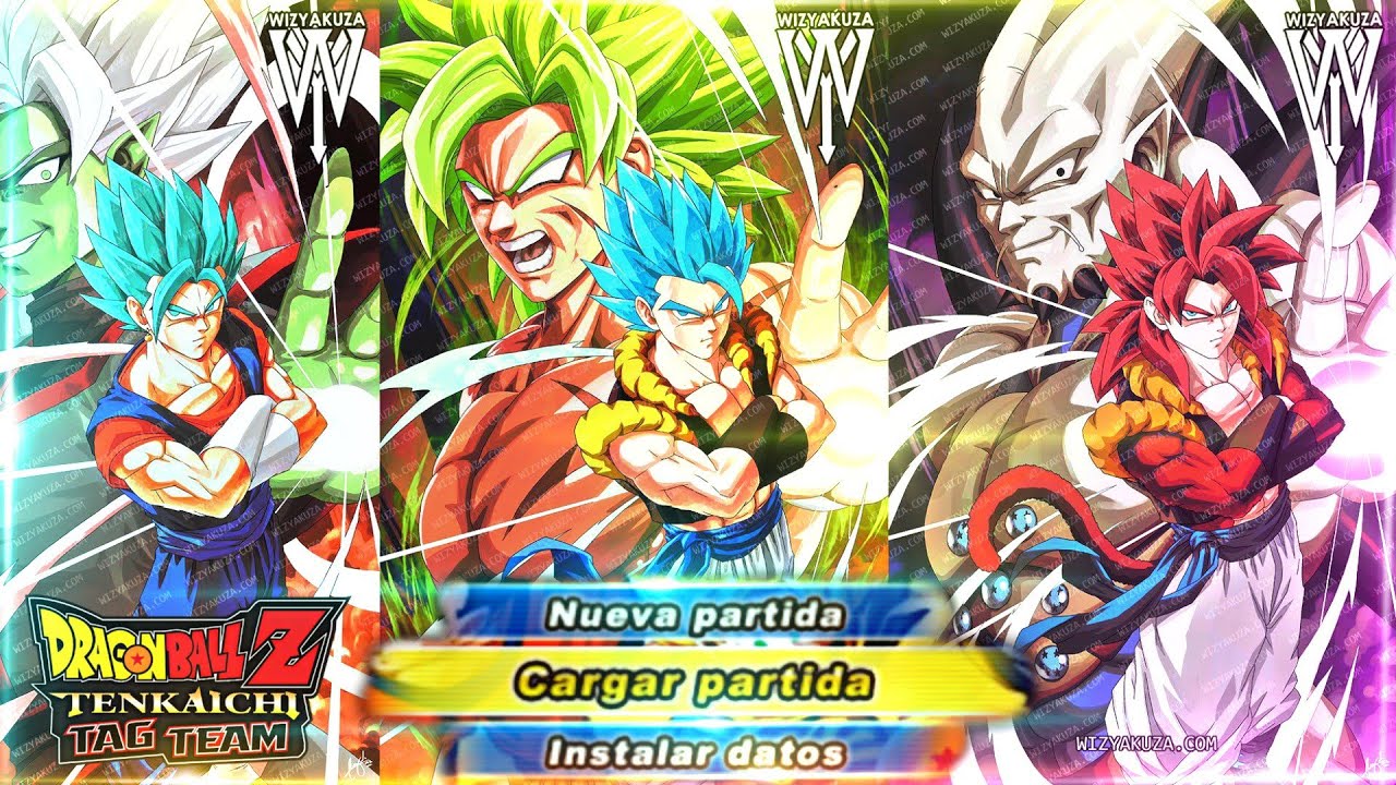 DBZ TTT MOD ISO All ULTIMATE FUSION | Dragon Ball Super | Texture ...