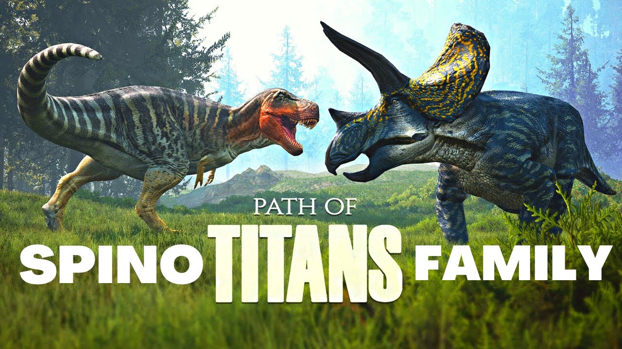PATH OF TITANS SPINO LIFE - YouTube