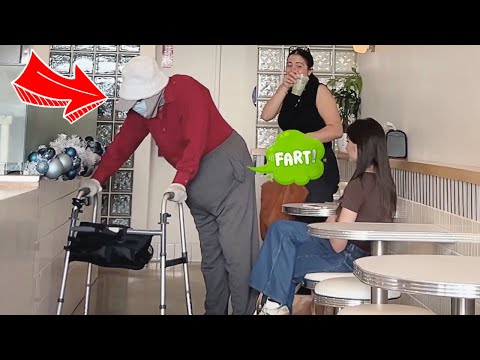 Bad Grandpa Farts In Women's Faces In Beverly Hills!! (Epic Fail)