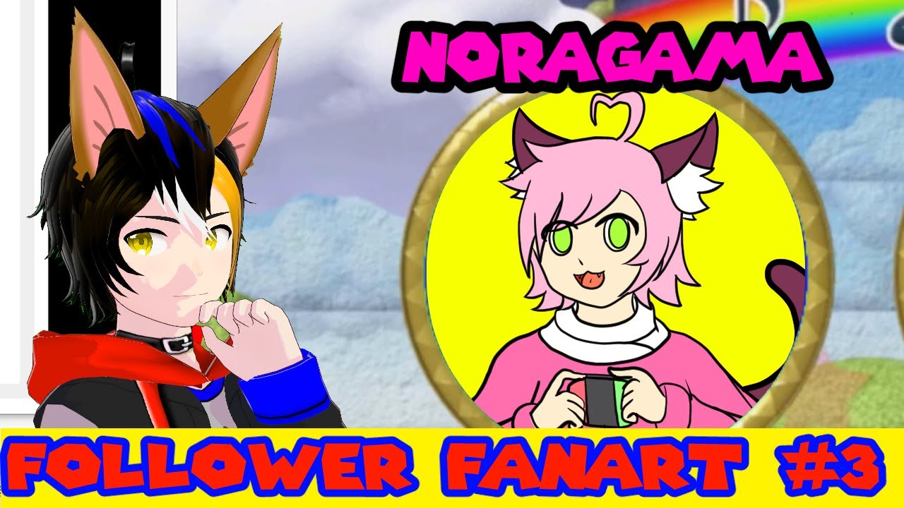 Fluffy Fanart for a follower! - coloring and shading [VTuber/ Artist ...