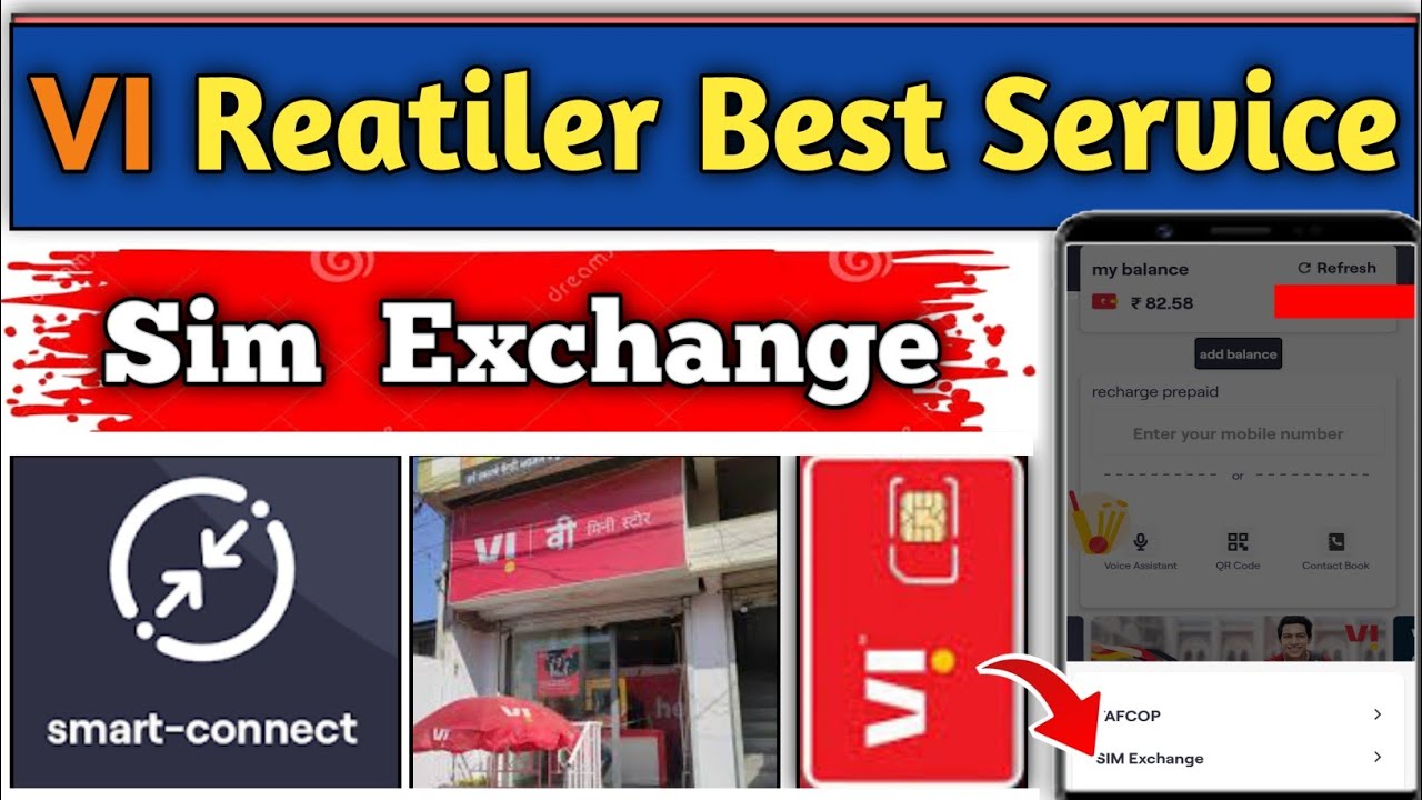 Vi Sim Exchange Service Active कैसे कारे | Vi Sim Replacement New Update 2024 | Reatiler Nayan ...