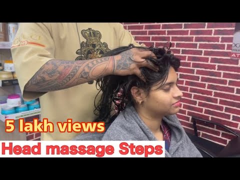 How to do a Head massage with Pressure point/Step by step/tutorial/easy way/hair spa head massage