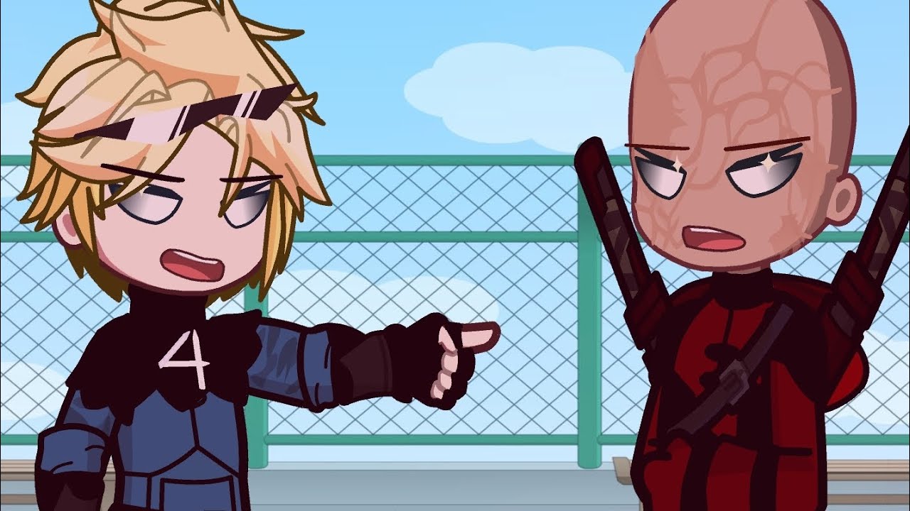 || Wade confronts Johnny || Marvel AU || Gacha Life 2 || Spideypool ...