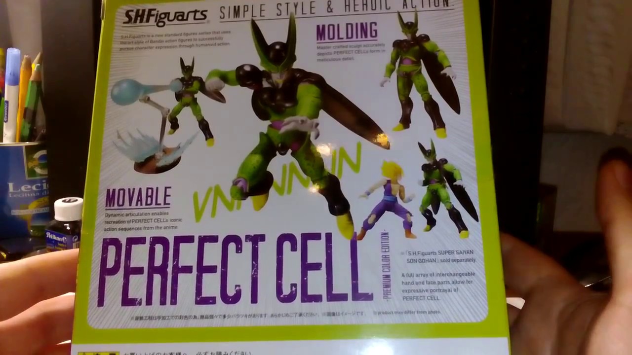 SH Figuarts Perfect Cell Premium color edition Review - YouTube