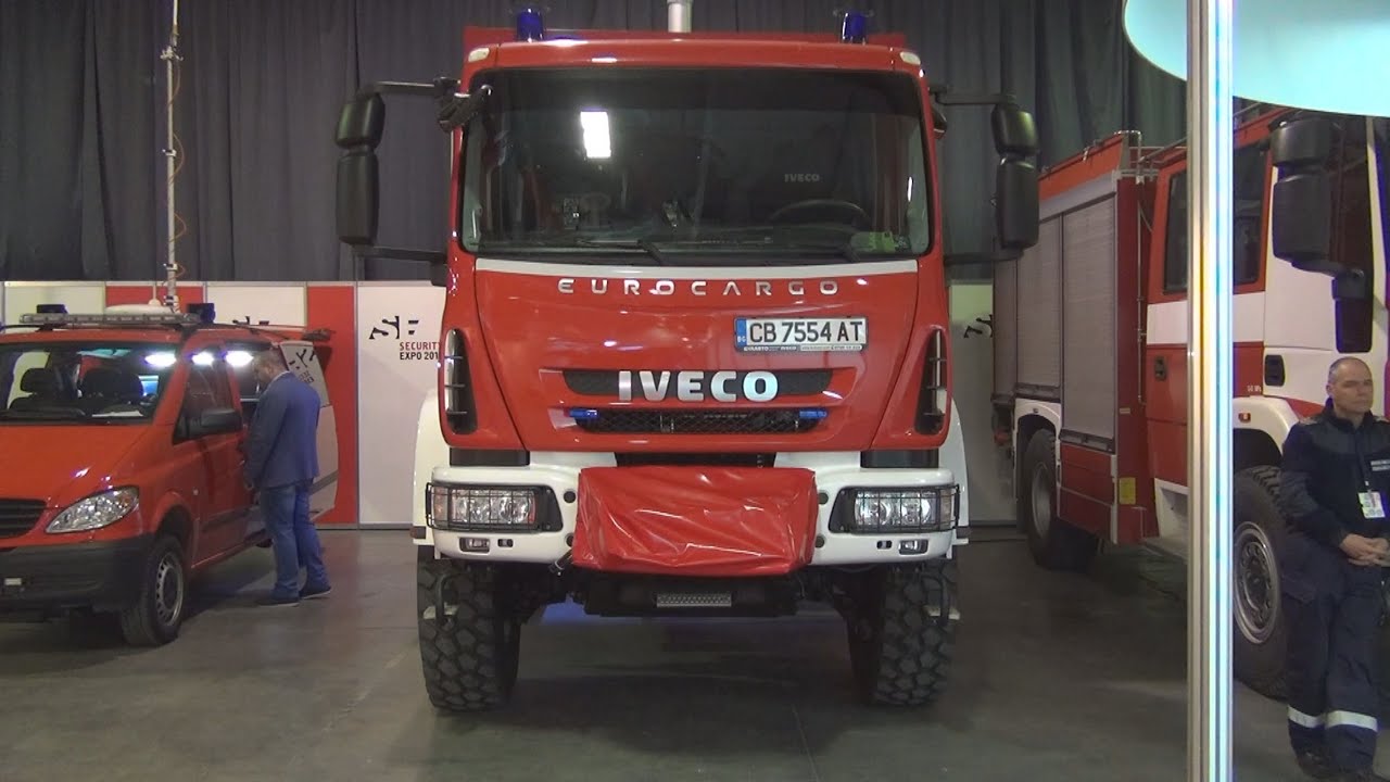 Iveco Eurocargo 150 E 28 E6 Fire Truck Exterior and Interior in 3D ...