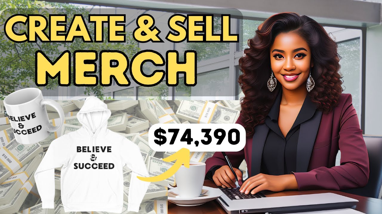 How To Create and Sell Your Own Merch! | Easy Guide with Canva ...