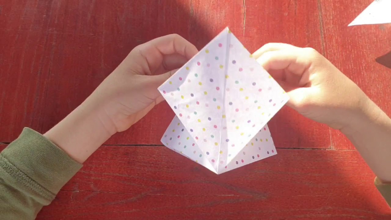 Origami Ždral - YouTube