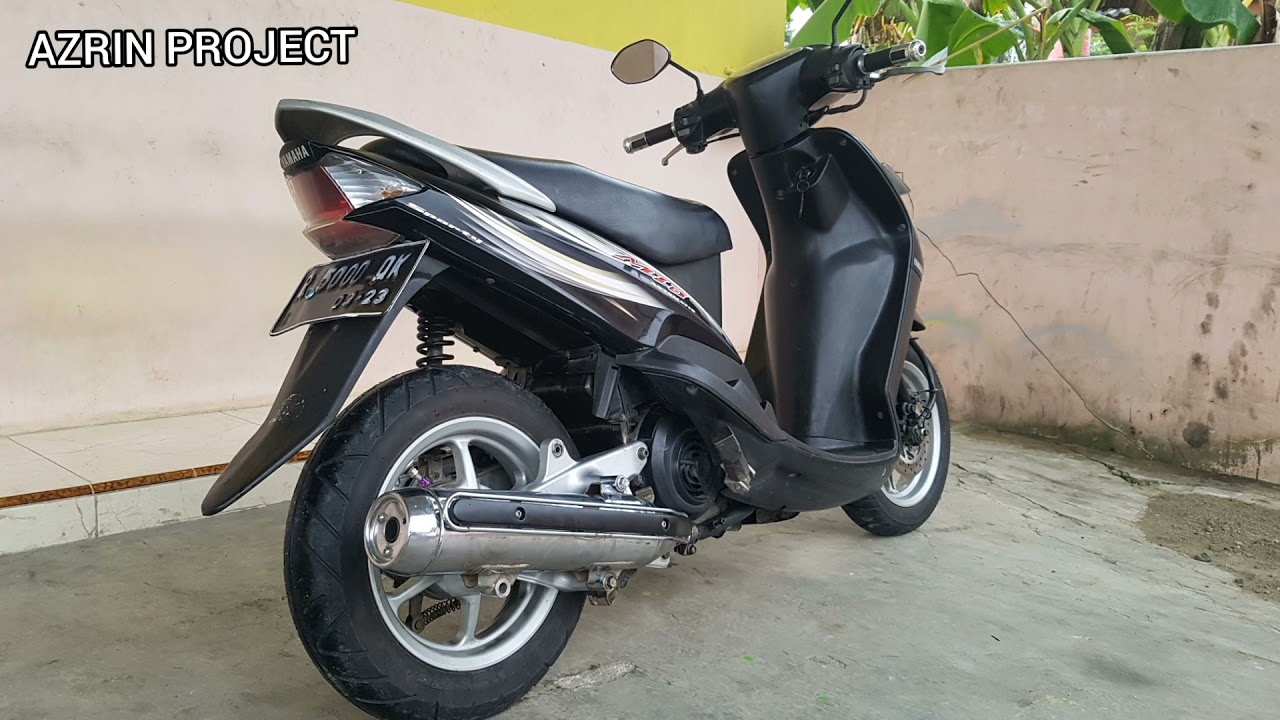 Yamaha Mio Sporty Ring 12 Arm Nouvo Sporty - YouTube