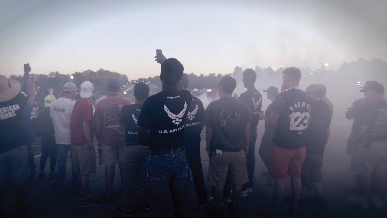 Formula Drift and U.S. Air Force Talk Teamwork - YouTube