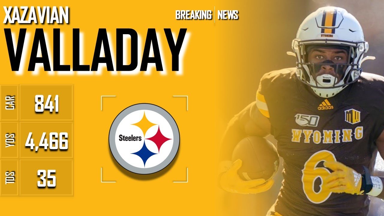 PITTSBURGH STEELERS: Xazavian Valladay ᴴᴰ - YouTube