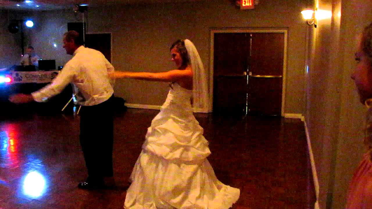 Father Daughter Wedding Dance Gone Wild Youtube