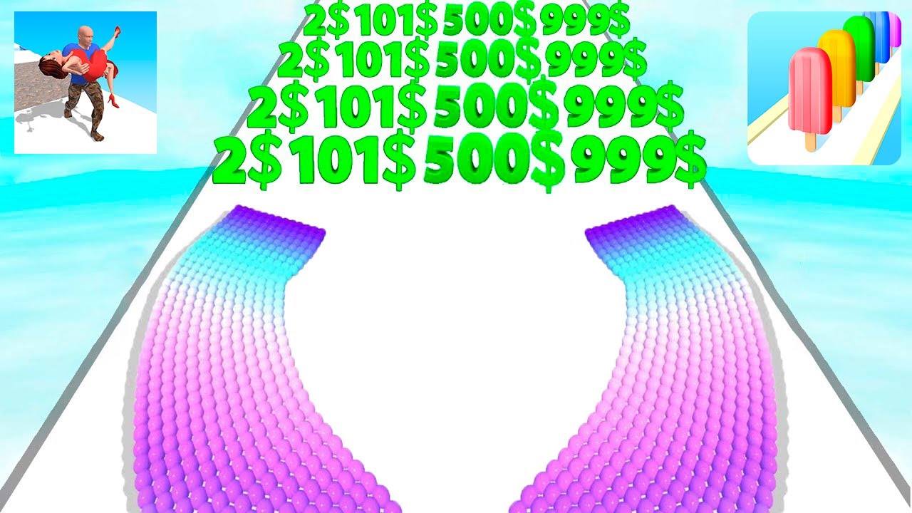 Sandwich Runner, ASMR, Satisfying Mobile Andoid GamePlay iOS Evolution of Games - YouTube