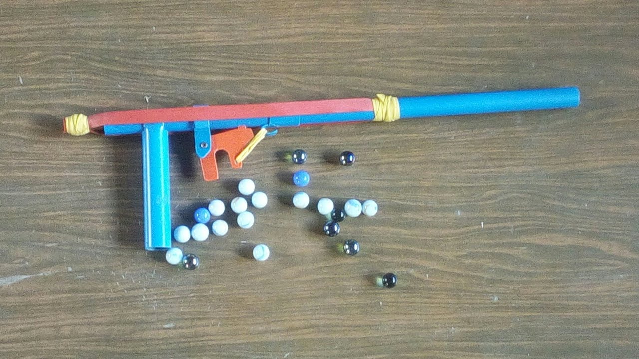 PVC Slingshot Gun - Easy To Make - YouTube
