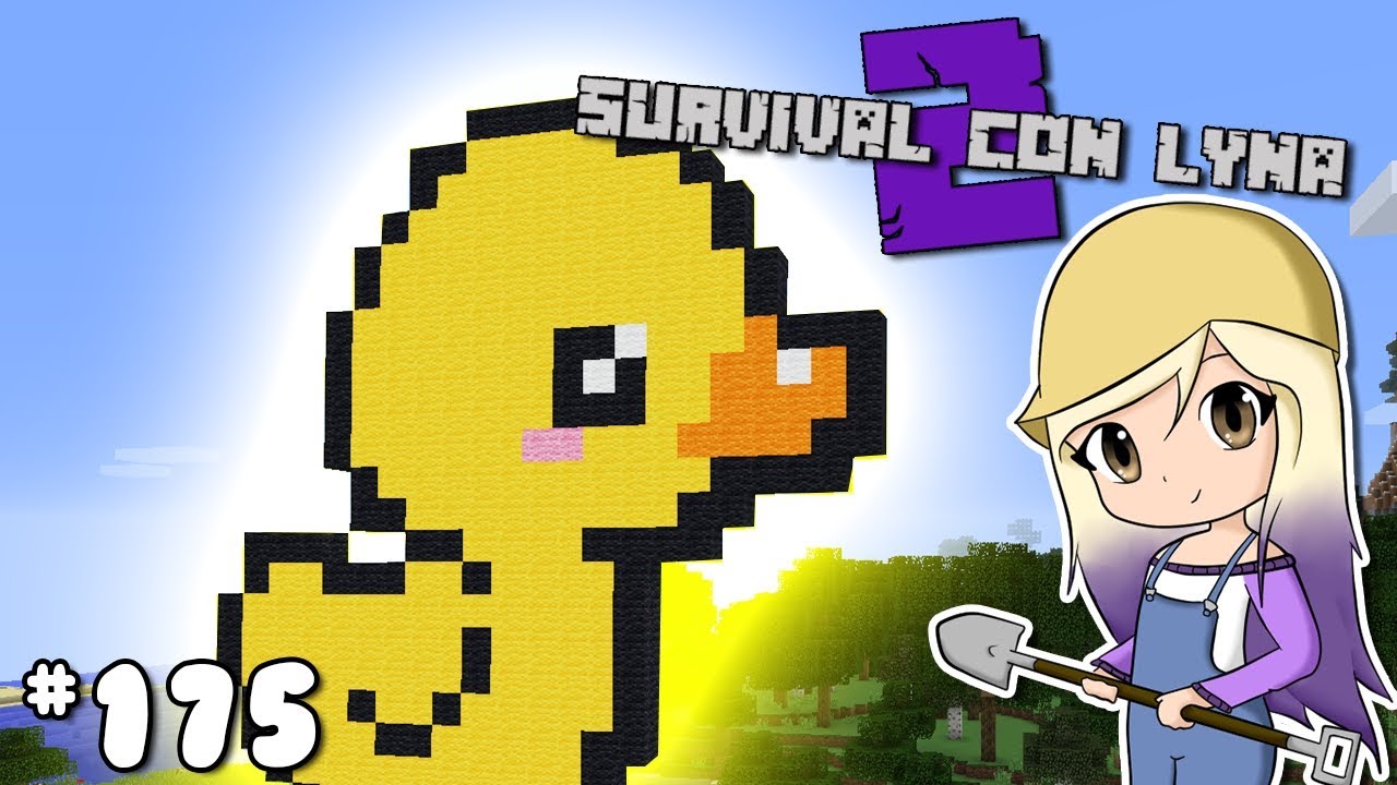 TERMINAMOS EL MONUMENTO AL SR PATO! | Survival con Lyna 2 | Episodio ...